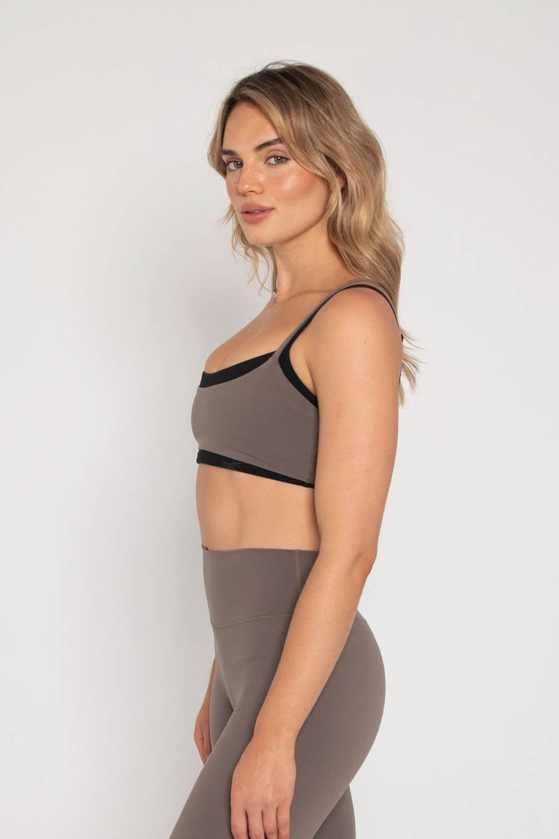 Layered Bra - Walnut – FORM