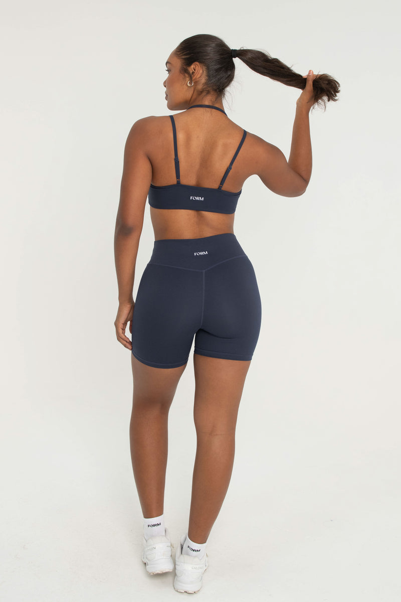 Double Strap Bra - Navy – FORM
