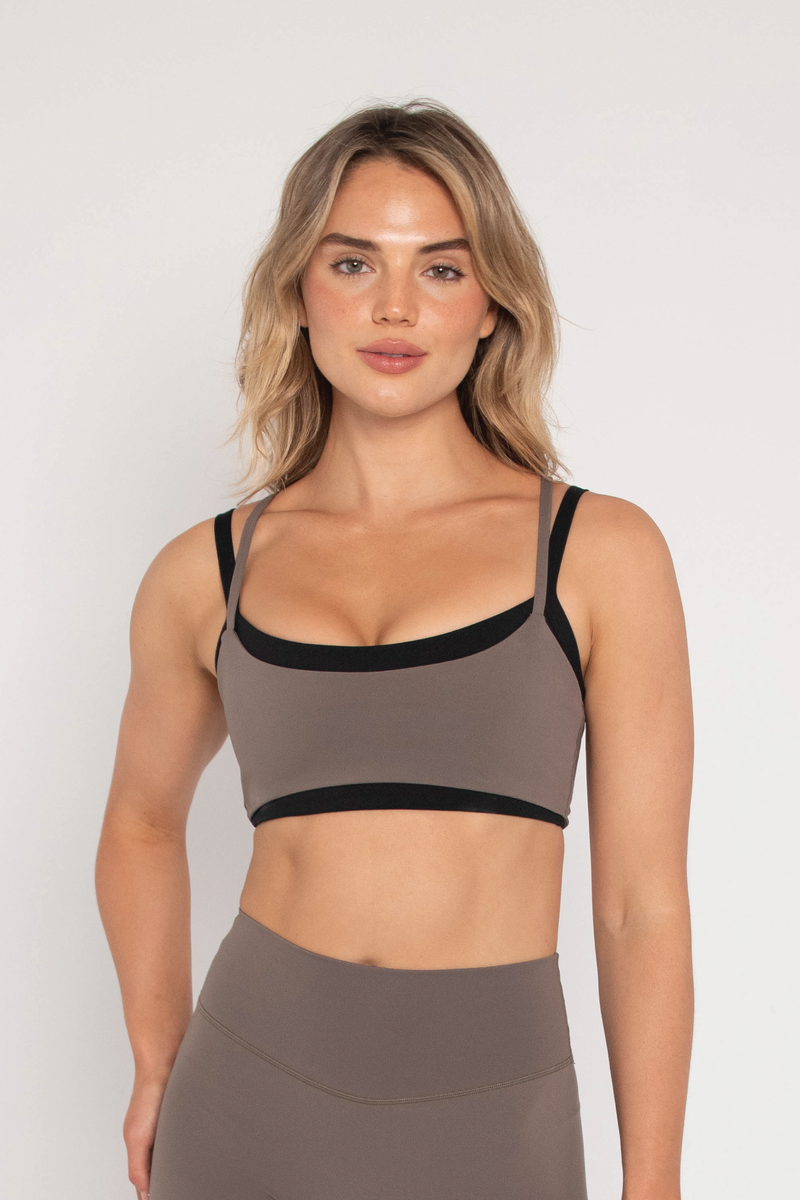 Layered Bra - Walnut – FORM