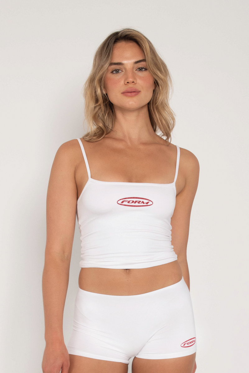 FORM Cotton Cami - White